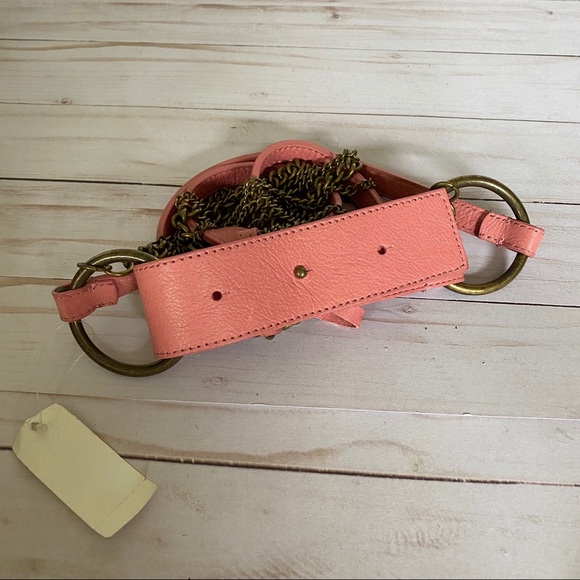 Talbots | Accessories | Talbots Pink Chain Belt New | Poshmark